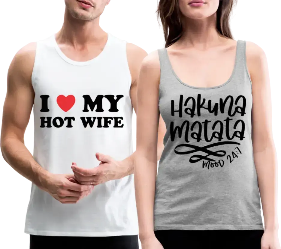 Graphic Tank Tops for Men & Women – Fun & Cool Designs