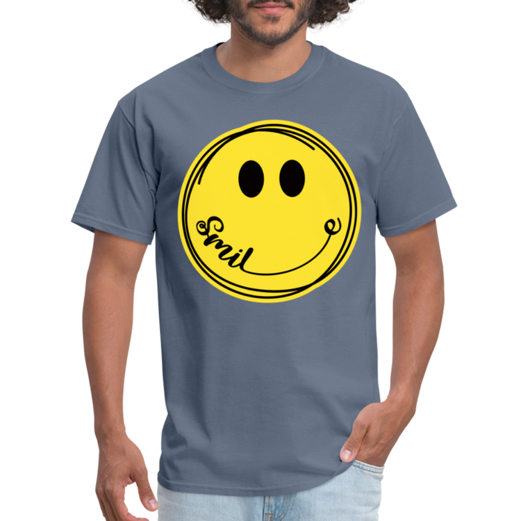 Smile - Smiley Face Emoji T-Shirt – Comphies Graphic Tees