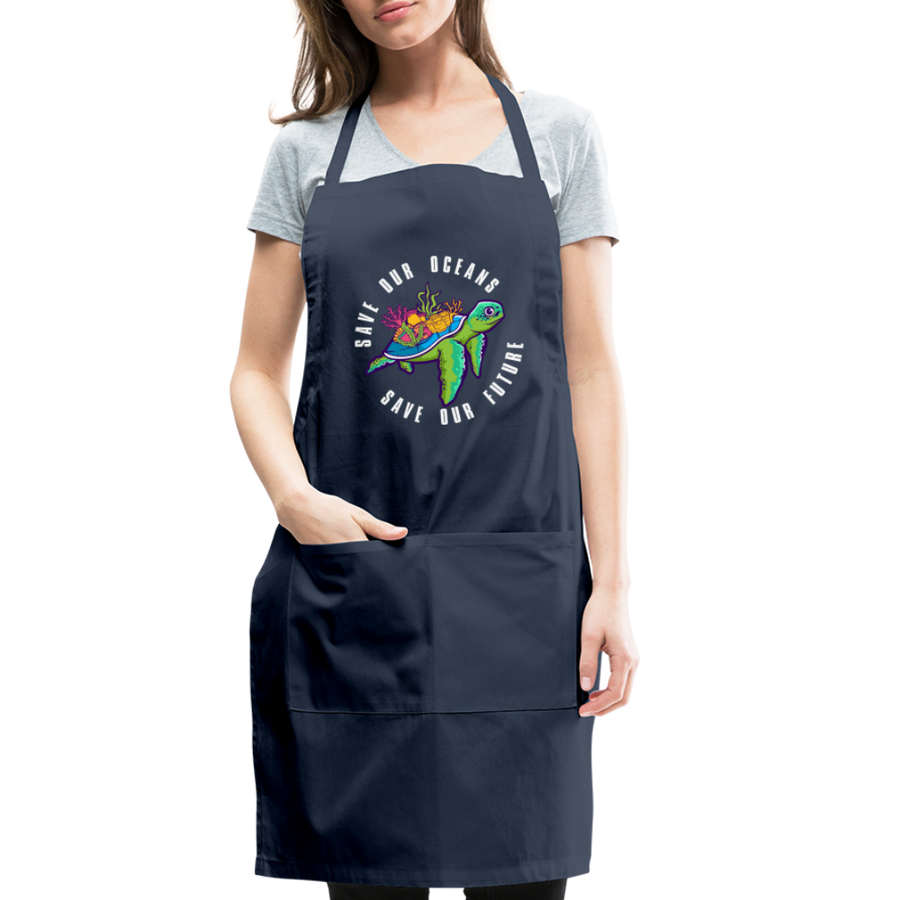 Save Our Oceans Save Our Future Adjustable Apron