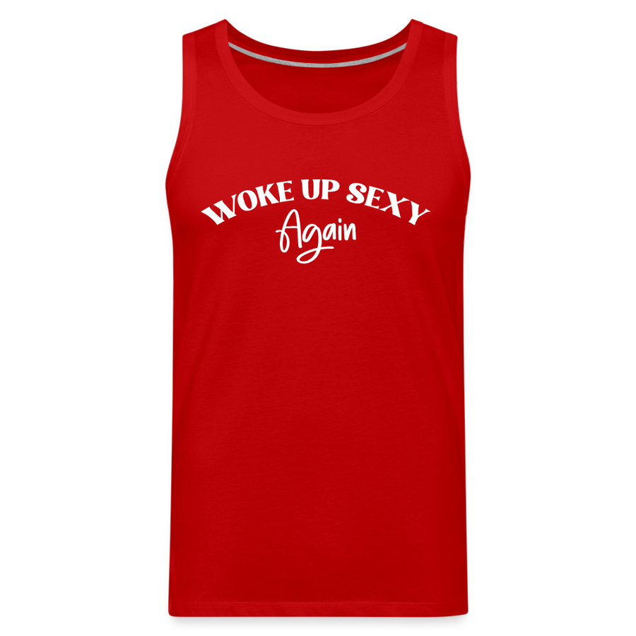 Buy Buy Buy Woke Up Sexy Again Men’s Premium Tank Top